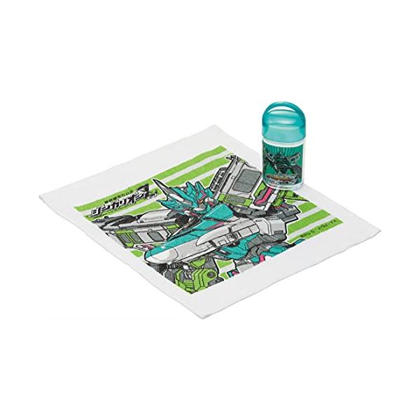 おしぼりシンカリオン/32×30.5cm/OA5-A・パッケージ個数:1・サイズ:おしぼり＝縦32×横30.5cm ケース＝幅6.07×奥行5×高さ10.8cm・素材・材質:おしぼり＝綿100％ ケース＝ポリプロピレン・生産国:日本・セット...