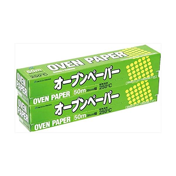 2本セット漂白オーブンペーパー/幅30cm×50m/10430・Style:2本セット漂白・パッケージ個数:1・本体サイズ:約幅30cm×長さ50m・素材・原材料:シリコン樹脂加工耐油紙・耐熱温度:250℃・生産国:日本