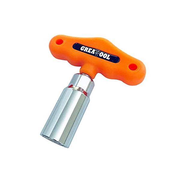 オレンジ/シルバー/差込角:9.5mm(3分)/GTSK-921・パッケージ個数:1・用途:車や自転車などの整備や、ネジ、フック等の締め付け作業に・対応サイズ(ナット径):9~21mm、3/8~13/16インチ・ソケット差込角:9.5mm(...