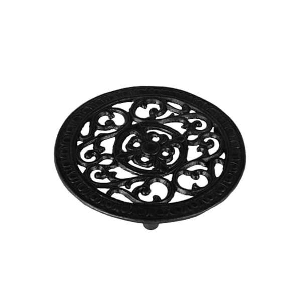 ラウンドアンティークブラック/高さ15×幅150×奥行150mm/S315-113ABK・Style:ラウンド・パッケージ個数:1・サイズ : 高さ15×幅150×奥行150mm・カラー : アンティークブラック・材質 : アイアン・原産国...