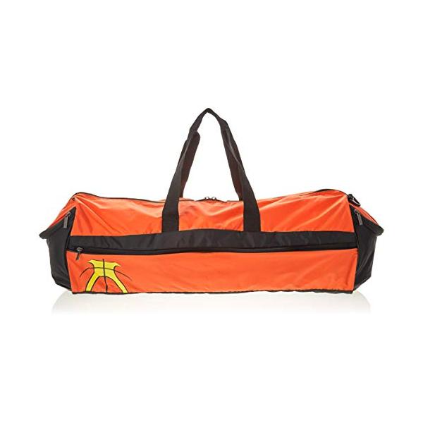 バスケットボールOrange/ワンサイズ/JB30G・パッケージ個数:1・バスケットボール収納用ボールBAG。ハンドポンプなどの小物収納可能なポケット付き(肩ひも付)・本体サイズ: 69×24×23cm・本体素材: ナイロン(中国+マレーシア製)