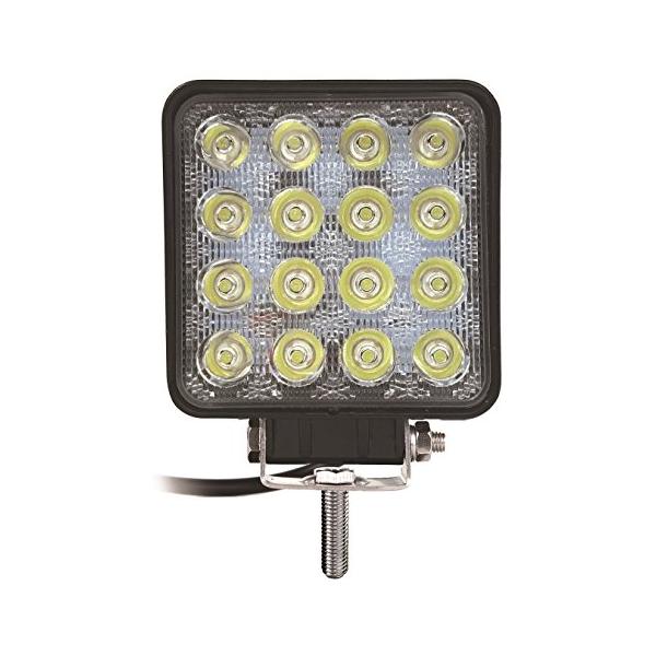 1個角形/白色 16灯 48W/NML-8・Size:白色 16灯 48WStyle:1個・パッケージ個数:1・製品寸法:W107×H138×D62 本体カラー:ブラック