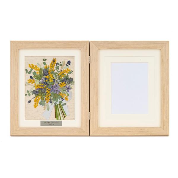 W515(255)×H305mm必ず下記をご確認のうえ、ご注文くださいませ。◆ブーケに使用された生花の色や形のイメージと、押し花や立体タイプの仕上がりは必ずしも同じにはなりません。◆納期：約8ヶ月◆ご注文について○商品説明記載事項をご確認い...