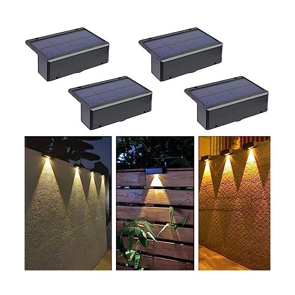 「最高3ｍの地面に照射可能」明るいledと凸面レンズを使用して、最高3ｍの地面に照射可能。 明るい光はウッドデッキあるいは壁面に沿って滝のように降り注ぎ、美しい光の輪を作り出します。複数のライトを一緒に使えば、光が重なり、とてもおしゃれな雰...