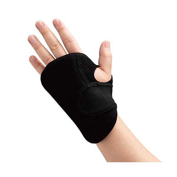 色：黒 サイズ：フリー タイプ：マジック式 長さ(cm)：15 幅(cm)：10 厚さ(mm)：10 幅(cm)：10 長さ(cm)：15クッション部分(長さ×幅×厚み)：150×100×10mmＳＢＲ ナイロン