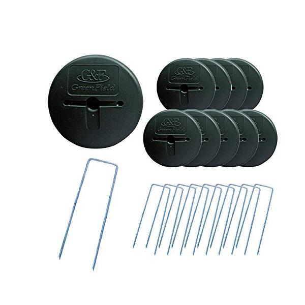 防草シート専用のアンカーピンセットなら防草シートをしっかり固定できます