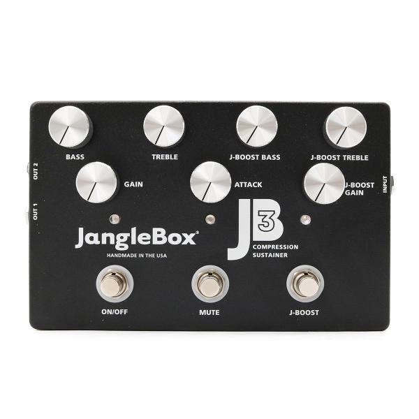 JB3は、Janglebox史上最も優秀なコンプレッサーです。最高のパフォーマンスやレコーディングのため、音に拘るギタリストのためのペダルです。自分の音色にコンプレッサーが必要なら、JB3はフェイバリットペダルになるでしょう。もうOFFにす...