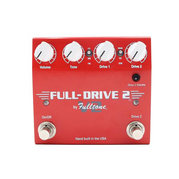 Fulltoneならではのアナログ オーバードライブ のサウンドは極上のサウンドです！枯れた感じのクランチから太いドライブサウンドまで、ピッキングが張り付く様なニュアンスを醸し出してくれます！シングルコイルからハムバッカーまで絶妙なサウンド...