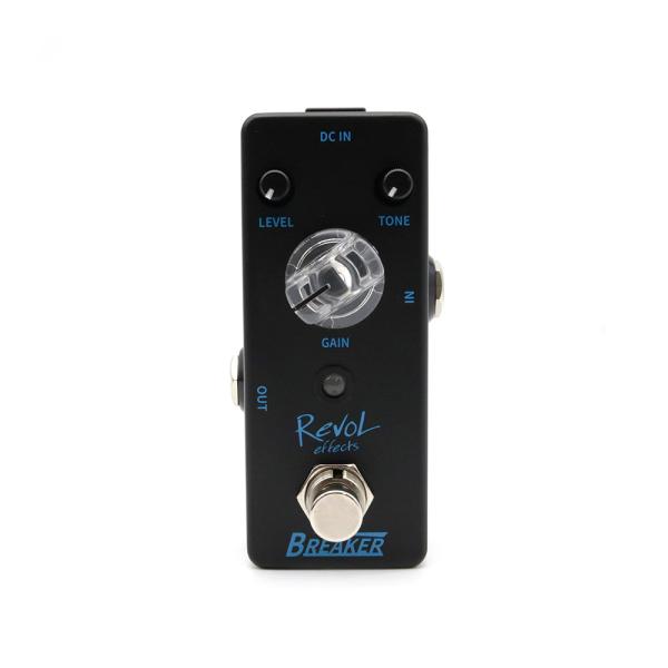 Revol BREAKER EOD-02 オーバードライブ エフェクターRevoL e?ects BREAKER EOD-02は、ワイドレンジかつクランチサウンドを好むプレイヤーにマッチする、マイルドな歪みが心地よいオーバードライブペダルで...