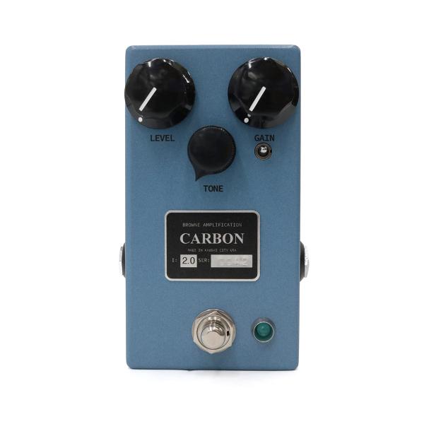 Browne Amplification Carbon Pedal が V2になって登場！ 従来のCarbonと基本的な音質や仕様はそのままに、ハイカットのスイッチが付属したことで、より多くのアンプとのマッチングを図ることができます。ハイカ...