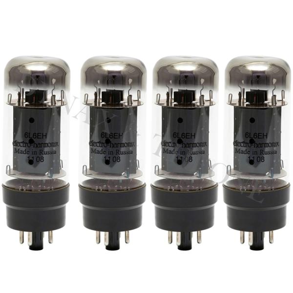 Electro-Harmonix 6L6EH マッチドクワッド (4本) パワー菅マッチドクワッド(4本組)のパワー菅となります。ELECTRO-HARMONIX / 6L6EHは、パワフルで元気のあるサウンドが魅力のパワー管。ビンテージの...