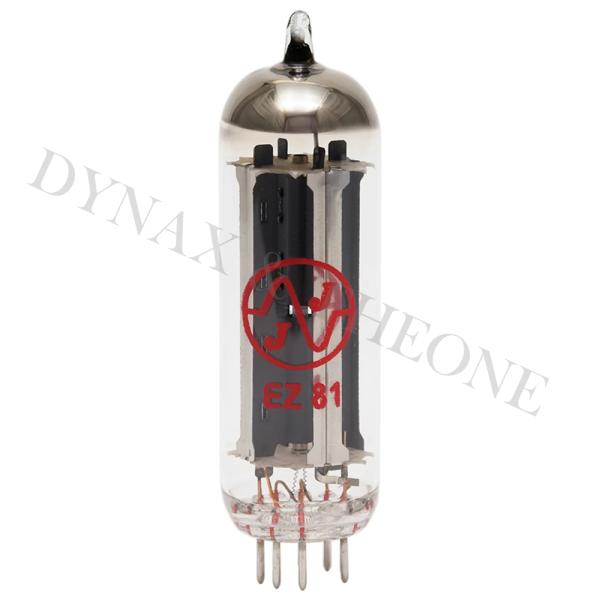 JJ EZ81 整流菅JJらしいクリアでレンジ感のあるサウンドが特徴。整流管は、真空管を動作させるための直流電圧を作る役割を果たします。