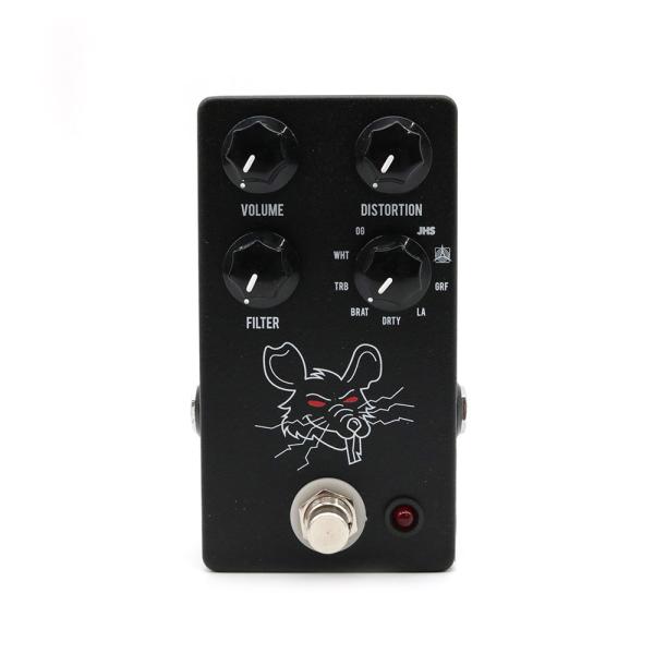 JHS PACKRAT ディストーションペダル1台で9系統のディストーションサウンドを出力可能！PackRatは、MuffulettaやBonsaiなどのマルチモード・ペダル・シリーズと同様に、独自のデジタル・ランウェイ・システムを採用し、...