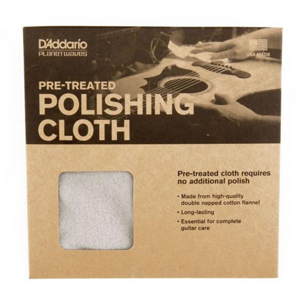 Planet Waves Pre-treated Napped Polish Cloth ポリッシュクロスギターの簡単な掃除や汚れやすい部分（使用後の弦のふき取りや潤滑剤の拭き上げなど）に向いています。上質なコットンフランネルを二重に重ねた...