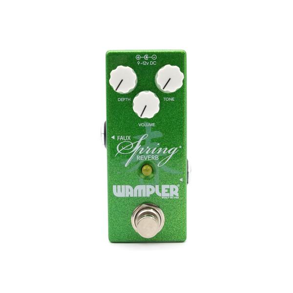 Wampler Mini Faux Spring Reverb リバーブ エフェクター一世風を靡した 旧Faux Spring Reverbのアップグレード リバーブ ペダル！リバーブ 神話とも言える、長年にわたり多くのギタリストのボードの...