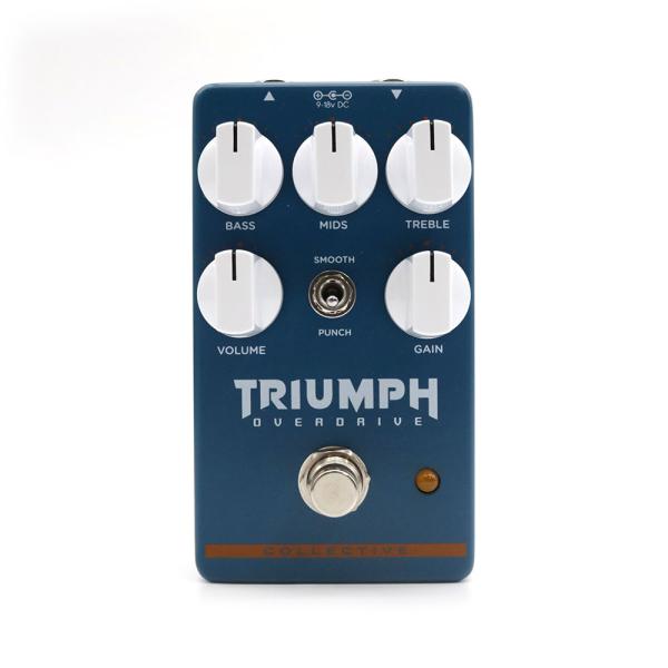 Wampler Triumph Overdrive オーバードライブは、既にトップギターリストの愛用者も多いエフェクターブランドWamplerが満を持して発売した、新しいエフェクトラインナップ「Collectiveシリーズ」です。スムースで...