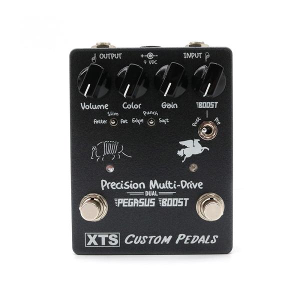 XTS Dual Precision Pegasus オーバードライブ / ブースター エフェクター表現豊かな オーバードライブ とブースター実装で幅広いサウンドメインキング可能に！ピッキングニュアンスを余すこと無く表現する オーバードライ...