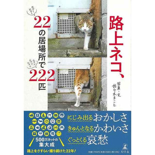 にじみ出るおかしさ・きゅんとなるカワイサ・ぐっとくる哀愁。いろんな場所で！こんなしぐさ、こんな顔、あんな……路上をさすらい撮り続けた２２年！５００万カットの集大成です。カワイイだけの猫写真集とは一線を画す、野良猫の哀愁と、捉え方のユーモアセ...