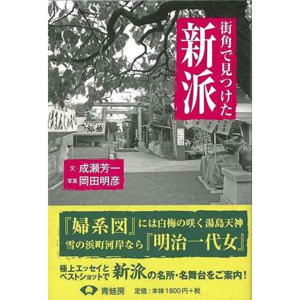 『婦系図』には白梅の咲く湯島天神、雪の浜町河岸なら『明治一代女』。極上エッセイとベストショットで新派の名所・名舞台をご案内！