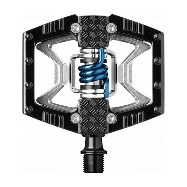 片面フラット、片面ビンディングのハイブリッドペダル。DOUBLE SHOT2耐久性に優れた一体成形アルミボディのスタンダードモデル■リブ構造により頑丈でトラクションを逃がさない。■グリップを高めるピンとリブを一体成型した頑丈なアルミボディ。...