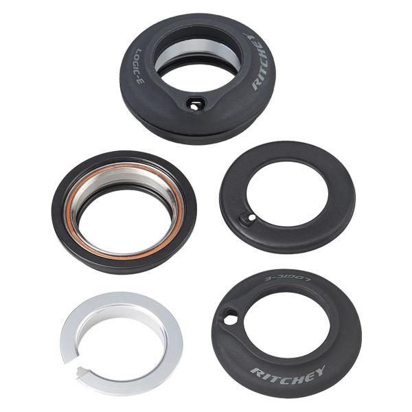 ZS規格のUPPER用ヘッドパーツ。シールドカートリッジベアリング。ノーマルなステムでも Di2コードをヘッドチューブ内に内蔵することができる。■Press Fitタイプ■規格：1-1/8" (ZS44/28.6)