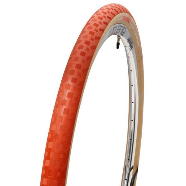 EXモデルはSLの軽量モデルよりサイドウォールの素材に厚みを持たせる事で耐久性をアップしている。テラコッタはトップトレッドがレンガ色になっています。パナレーサー/日本製■サイズ：700×48C■カラー：テラコッタ■ケーシング：チューブラーケ...