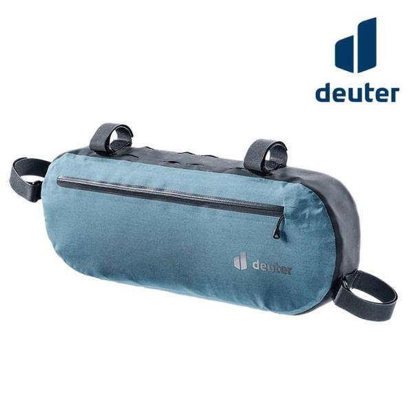 ウォータープルーフ素材を用いたトップチューブバッグです。※2枚目以降の写真はイメージ画像となり、同シリーズ別カラーの場合がございます。また、小物等は付属致しません。■カラー：アトランティック×ブラック■重量：170g■容量：6L■サイズ(高...