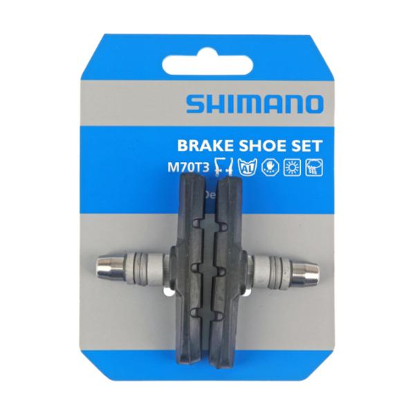 Y8BM9810A M70T3 ブレーキシューセット（ペア）対応BR-M760、BR-M750、BR-M739、BR-M600、BR-M590、BR-M580、BR-M570、BR-M530、BR-M510、BR-M432、BR-M431、...