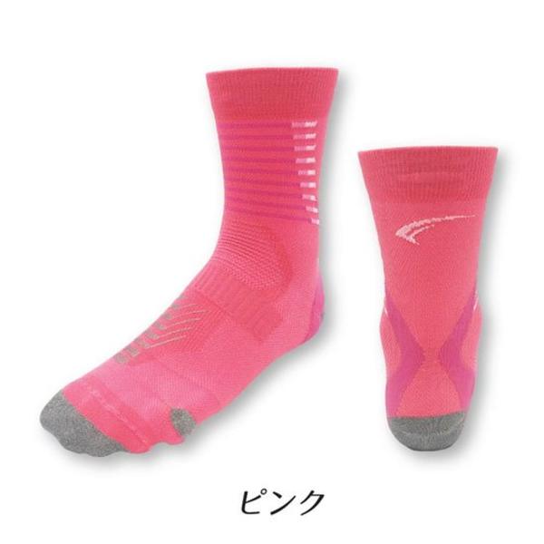 3DSOXによる足の形状に合わせたフィット性の高い立体設計をベースに、シューズとの一体感と快適性を加速させる足裏と甲のWグリップ、クッションパッド。ペダリング時のブレを抑制し、アシストするヒールホールドサポートが新搭載。“より速く” ペダリ...