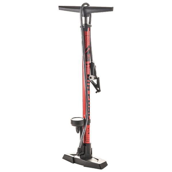 FP-200の基本機能をそのままに樹脂製ベースでお求めやすい価格を実現●切り替えなしに仏式/米式に対応するシンプルバルブ。●バルブのレバーはさらに操作が軽くなり作業しやすい。●使いやすい90cmのロングホース。●見やすい空気圧ゲージ付。全長...