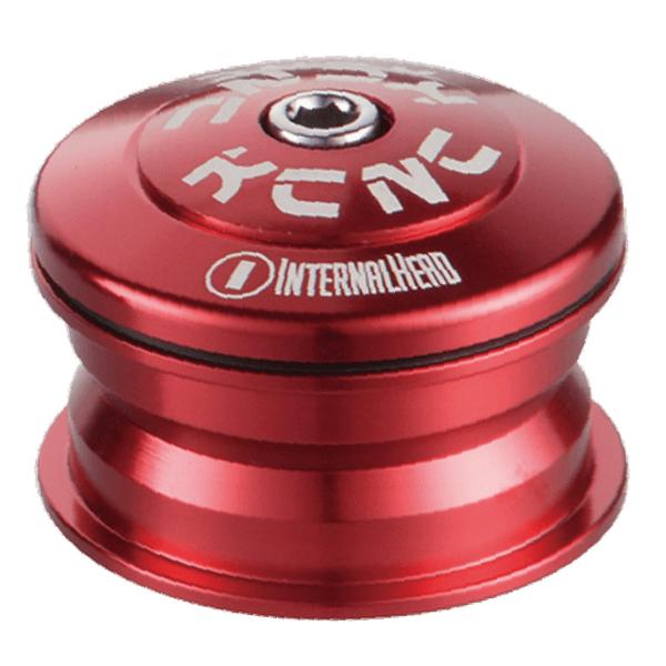 セミインテグラルタイプ●最高の回転を持続するアンギュラコンタクトベアリングは完全密閉ですぐれた防水機能。●スターナット、ボルト、キャップが付属。■カラー：レッド■適合：セミインテグラル■ステアチューブ：1-1/8″（Φ28.6mm）ネジ切り...