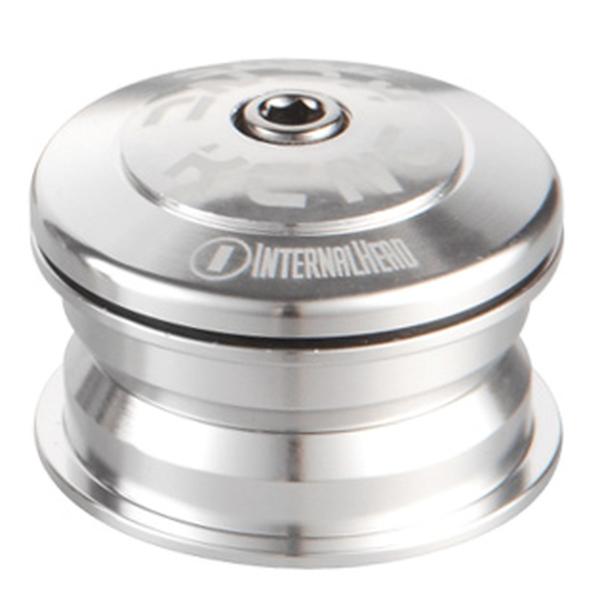 セミインテグラルタイプ●最高の回転を持続するアンギュラコンタクトベアリングは完全密閉ですぐれた防水機能。●スターナット、ボルト、キャップが付属。■カラー：シルバー■適合：セミインテグラル■ステアチューブ：1-1/8″（Φ28.6mm）ネジ切...