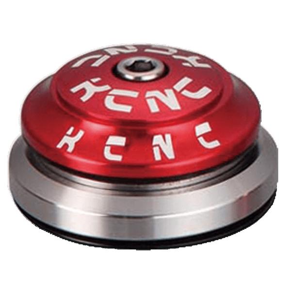 インテグラルタイプ（1-1/8×1-1/2）●スターナット、ボルト、キャップが付属。■カラー：レッド■適合：インテグラル■サイズ：（上）外径41.8×8.0mm×45°/45°（下）外径51.8×8.0mm×36°/45°■参考重量：92g...