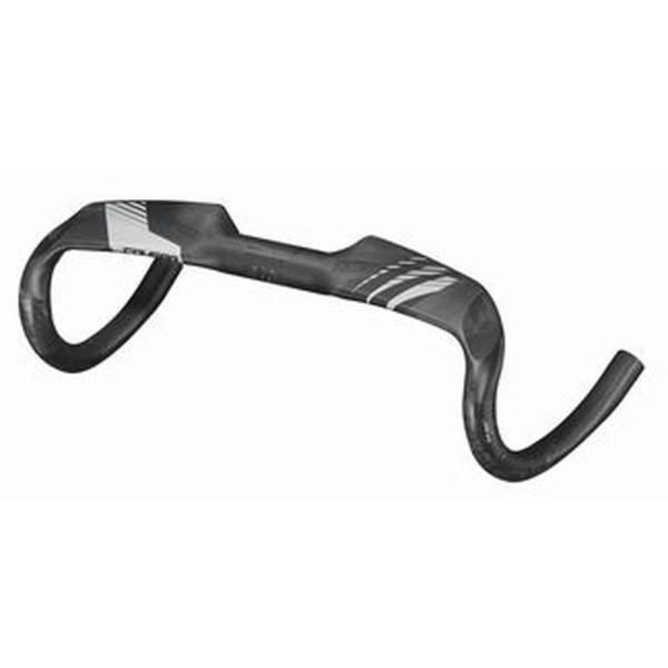 SHIMANO NEW DI2対応。エアロダイナミック仕様トライアングル構造 (Triangle section for better control)■ロゴカラー：GRAY■材質：カーボン■クランプ径：31.8mm■サイズ：400mm■リ...