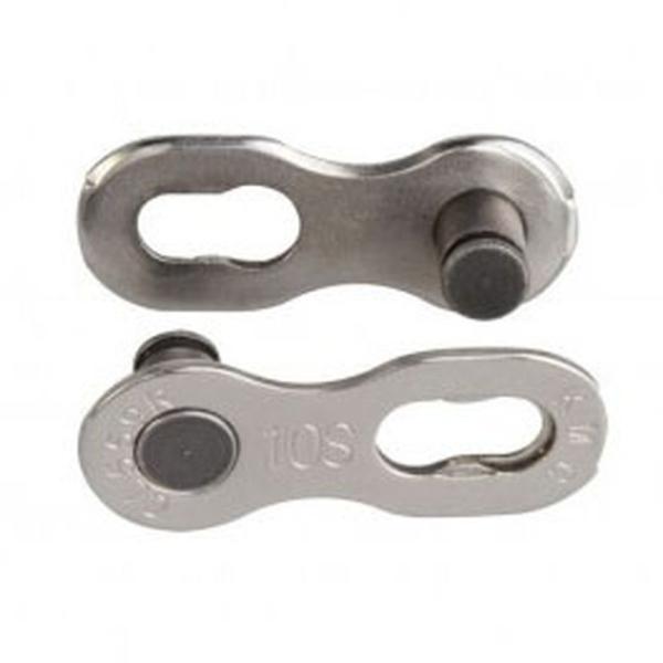 シマノ・KMCの10スピードチェーンに対応。ロングライドやツーリングの際に持参されるといざという場合に大変便利なアイテムになります。窒化チタンコーティング取付け、取り外しには専用工具をご使用ください。■カラー：シルバー■リンク数：2■ピン長...