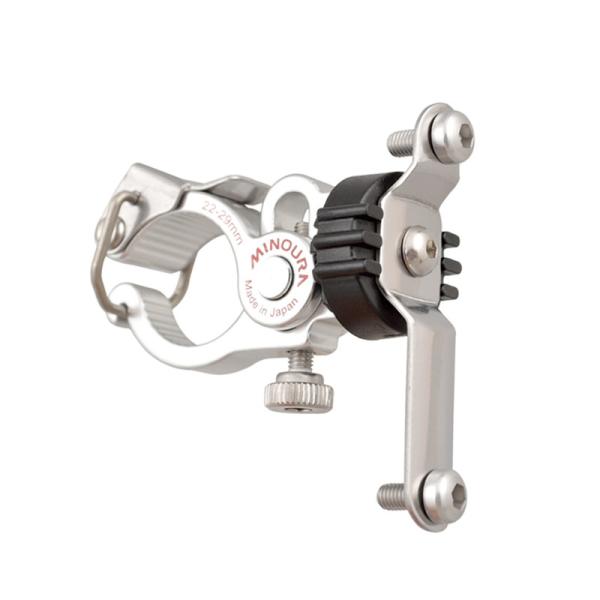 予備のボトルをハンドルバーやシートポスト上に1つ装着できるホルダです。新開発のクイッククランプにより、ワンタッチで取り付け・取り外しができますので、遠出をするときなど必要なときにだけ簡単に予備ボトルを装備することができます。ホルダ内部にはギ...