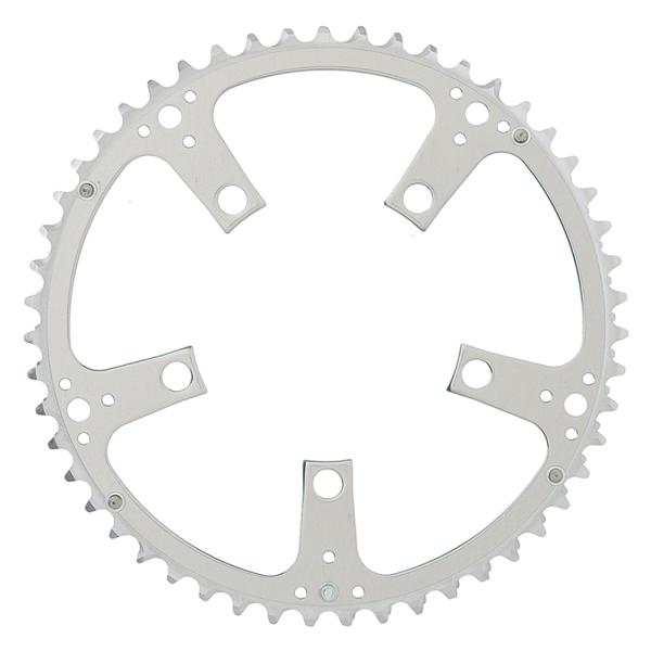 Dixna ディズナ ラ・クランク チェンリング：ロード 51T シルバー（アウター：SHIMANO 10S/11S &amp; SRAM10S 用）「ラ・クランク」に採用されているCNCの切削のチェンリング。歯数は、快適で安全なスピード走...