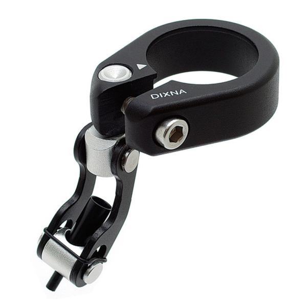 ケーブルハンガーをセットしたシートクランプ。上下にスイングするケーブルガイドアームにライナー付きアウターストッパーを装着し、ブレーキケーブルへの抵抗を軽減。・長さ：30mm・高さ：14mm※画像はイメージとなります、同シリーズの参考画像の場...