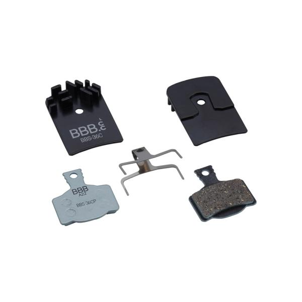 冷却フィンを備えた革新的なデザインで、最適な熱放散を実現新しい有機化合物による耐久性と制動力の向上冷却フィンとブレーキパッドの交換が可能なモジュール式で持続可能なデザインスペアブレーキパッドを別途用意●Magura適合MT8、MT8 Pro...