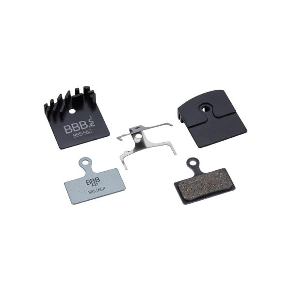 冷却フィンを備えた革新的なデザインで、最適な熱放散を実現新しい有機化合物による耐久性と制動力の向上冷却フィンとブレーキパッドの交換が可能なモジュール式で持続可能なデザインスペアブレーキパッドを別途用意●Shimano適合XTR M9020、...