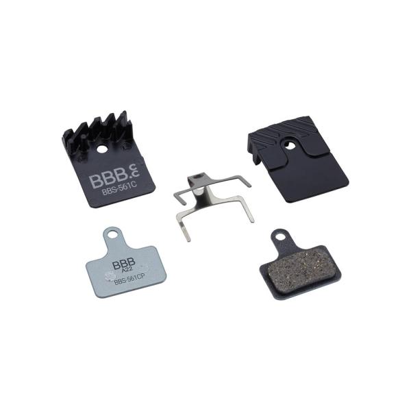 冷却フィンを備えた革新的なデザインで、最適な熱放散を実現新しい有機化合物による耐久性と制動力の向上冷却フィンとブレーキパッドの交換が可能なモジュール式で持続可能なデザインスペアブレーキパッドを別途用意●Shimano適合Dura-Ace R...