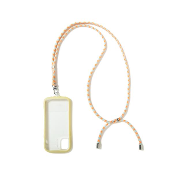 【ブランド】（正規取扱店）Ungrid（アングリッド）【商品仕様】H157×W76×9.8ストラップの長さ調節可（周囲72cm〜150cm)【対応機種】iPhone12 iPhone12 Pro 兼用【素材】TPU/ポリエステル/亜鉛合金【...