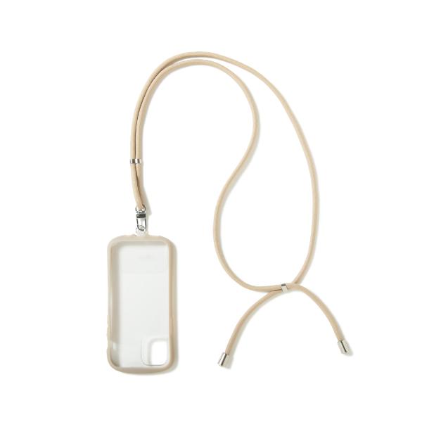 【ブランド】（正規取扱店）Ungrid（アングリッド）【商品仕様】H157×W76×9.8ストラップの長さ調節可（周囲72cm〜150cm)【対応機種】iPhone12 iPhone12 Pro 兼用【素材】TPU/ポリエステル/亜鉛合金【...