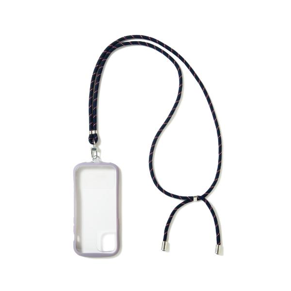 【ブランド】（正規取扱店）Ungrid（アングリッド）【商品仕様】H157×W76×9.8ストラップの長さ調節可（周囲72cm〜150cm)【対応機種】iPhone12 iPhone12 Pro 兼用【素材】TPU/ポリエステル/亜鉛合金【...