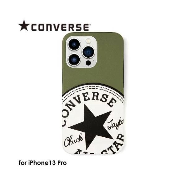 【ブランド】CONVERSE（コンバース）【商品仕様】約H150×W75×D11mm【対応機種】iPhone13 Pro【素材】PUレザー/PC【カラー（主）】KHAKI（カーキ）アイフォン13 プロ ケース iPhone13 Pro ca...