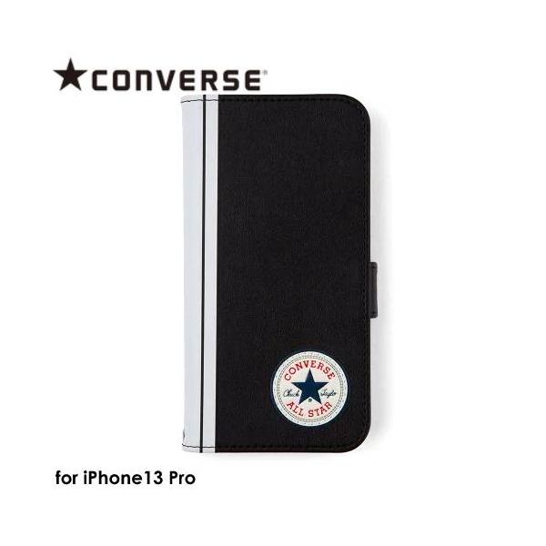【ブランド】CONVERSE（コンバース）【商品仕様】約H152×W84×D17mm【対応機種】iPhone13 Pro【素材】PUレザー/PC【カラー（主）】BLACK（ブラック）アイフォン13 プロ ケース iPhone13 Pro c...