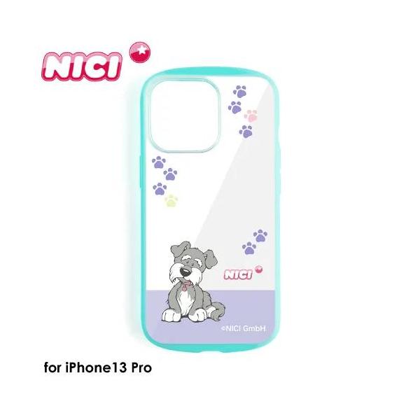 【ブランド】（正規取扱店）nici（ニキ）【商品仕様】約H160×W77×D11mm【対応機種】Apple iPhone13 Pro【素材】PC/TPU【カラー（主）】CLEAR（クリア）キャラクター：シュナウザーアイフォン13 Pro ケ...