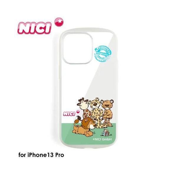 【ブランド】（正規取扱店）nici（ニキ）【商品仕様】約H160×W77×D11mm【対応機種】Apple iPhone13 Pro【素材】PC/TPU【カラー（主）】CLEAR（クリア）キャラクター：ワイルドフレンズアイフォン13 Pro...