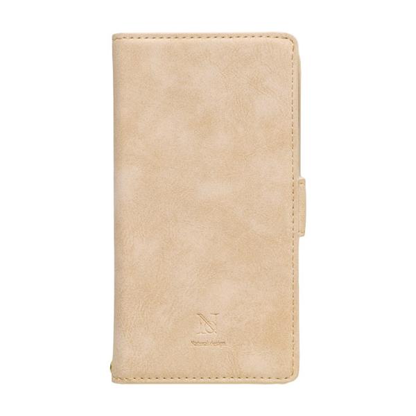 対応機種スマートフォン対応　マルチタイプ手帳型ケース L-size nemu kuma Pink 4573491417795