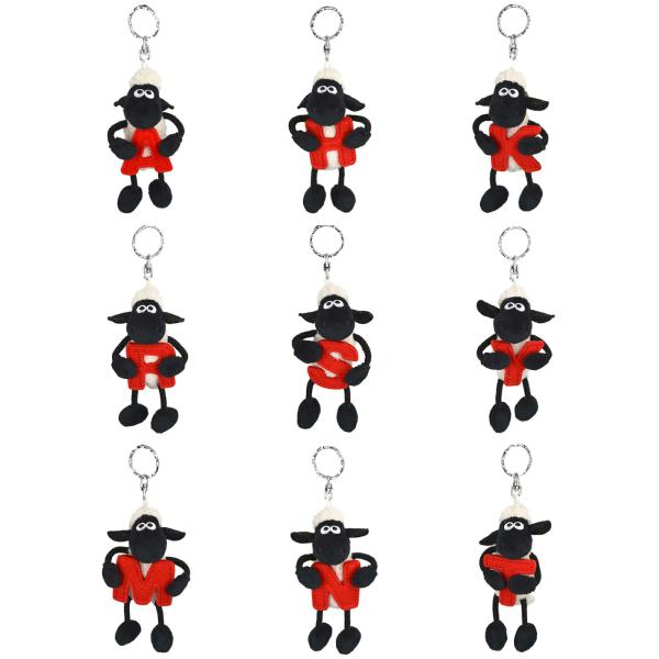 キーワードNICI Shaun the sheep ひつじのショーン キーリング ショーン イニシャル キーホルダー ぬいぐるみ ビーンバッグ バッグチャーム バッグアクセサリー 可愛い かわいい 人気 マスコット アニマル 動物 ギフト ...